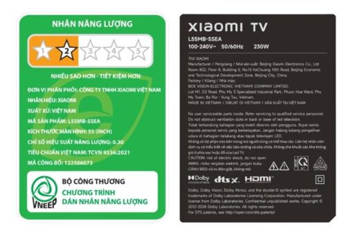 Google Tivi QD-MiniLED Xiaomi S Pro 4K 55 Inch L55MB-SSEA 2026 Giá Kho ...